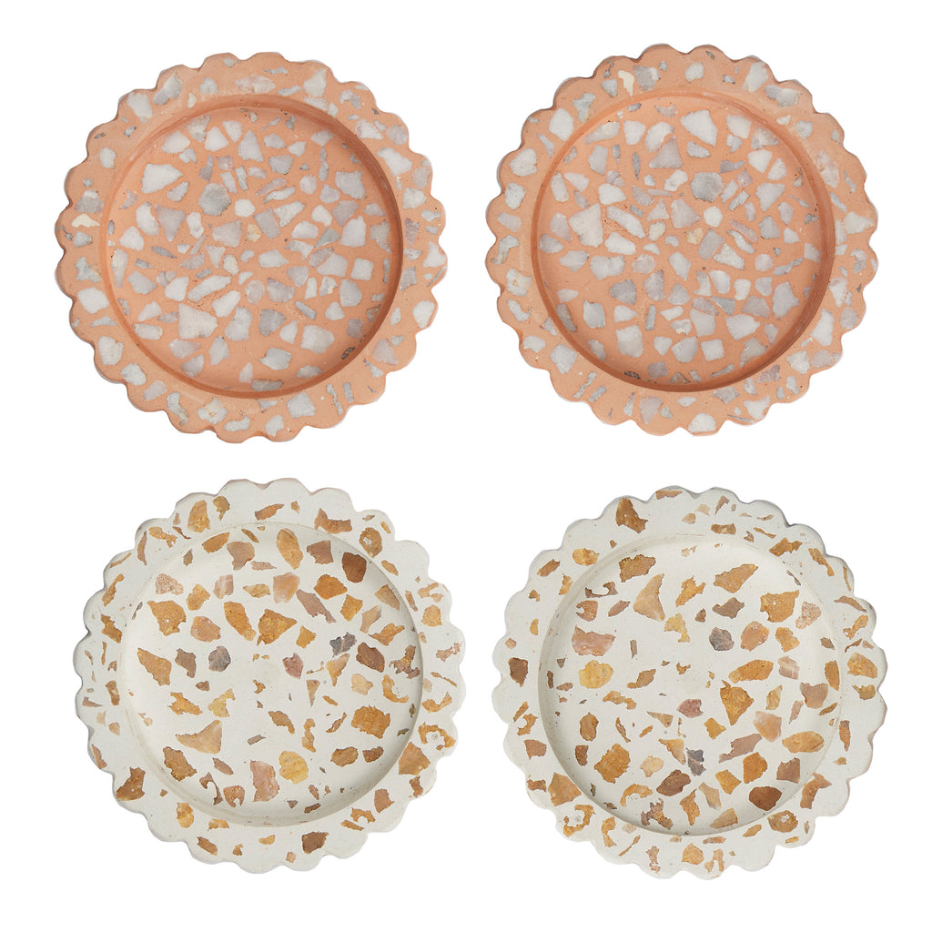 Reuben S/4 Terrazzo Coasters - Multi – House of Walton